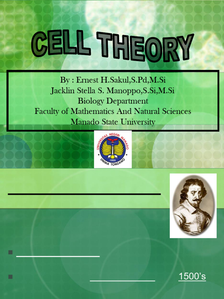 Microscope and Cell theory | PDF