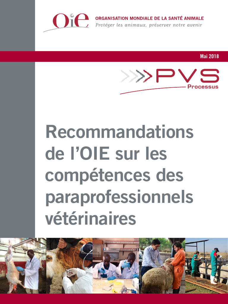 OIE Recommandations Compétences PPV | PDF