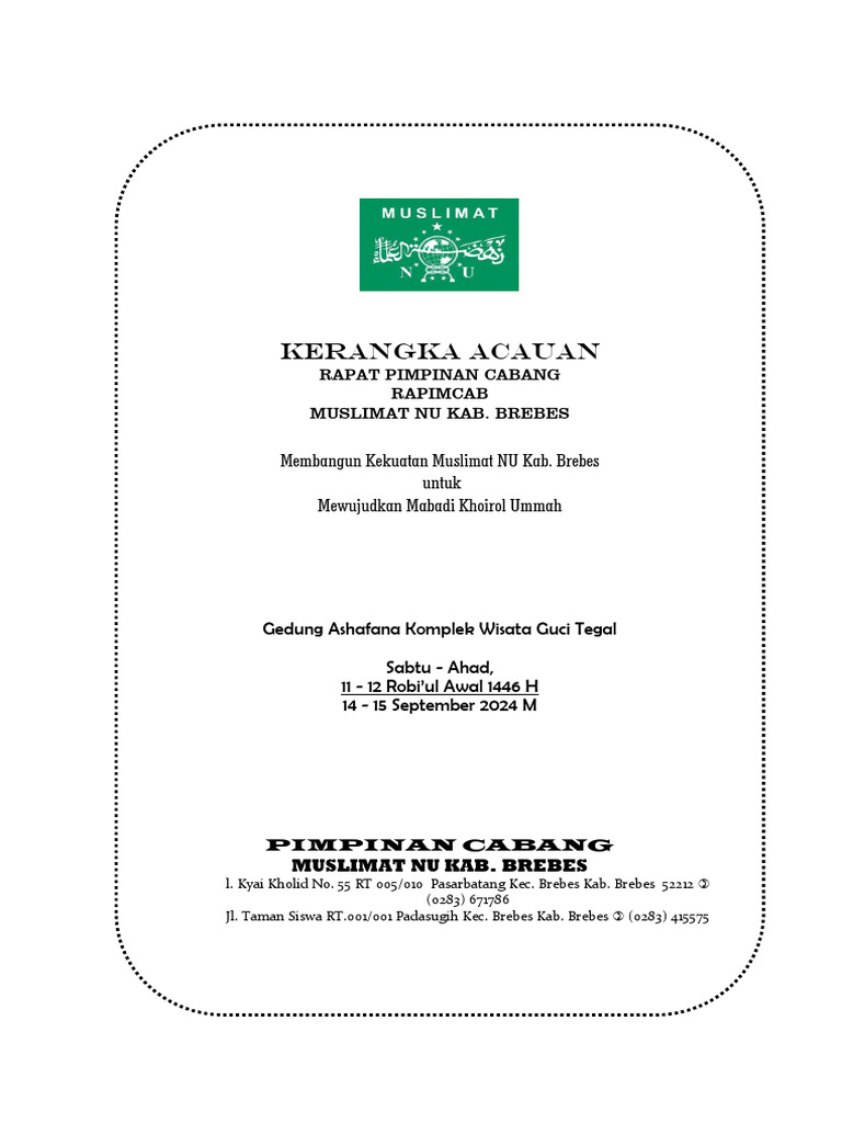 Kerangka Acuan | PDF