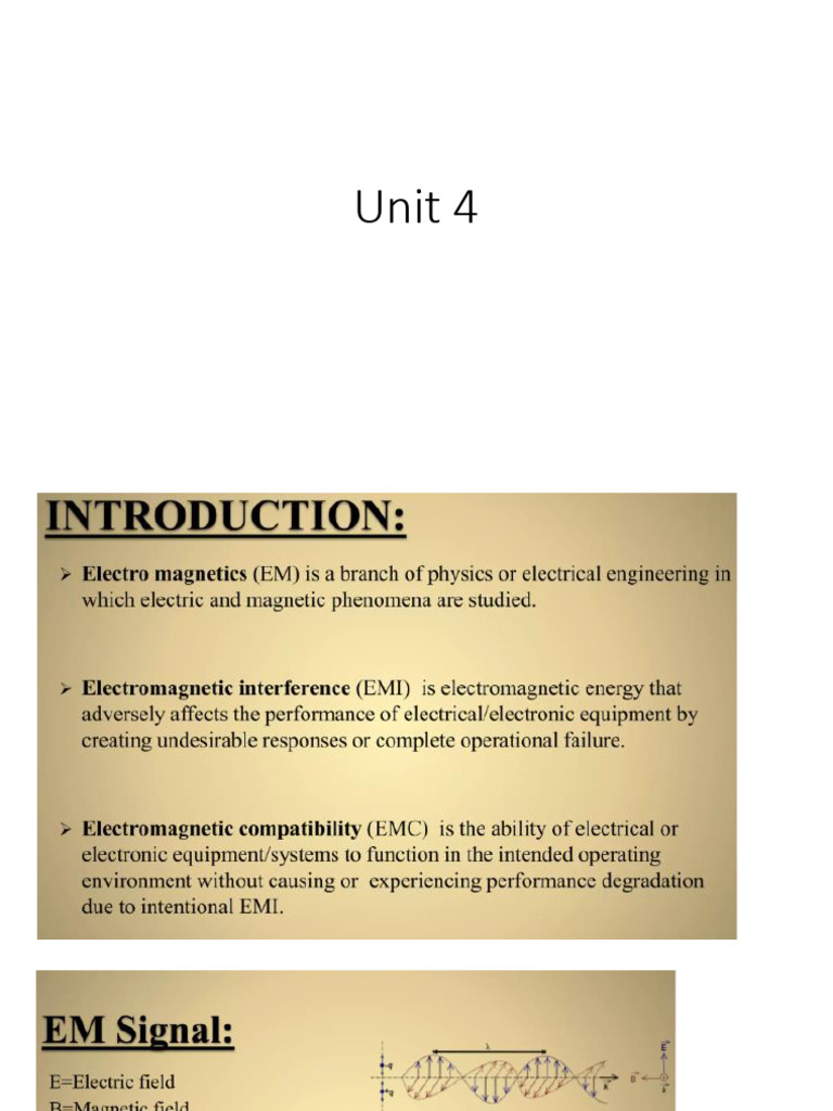 Electromagnetic Compatibility Basics | PDF | Science & Mathematics ...
