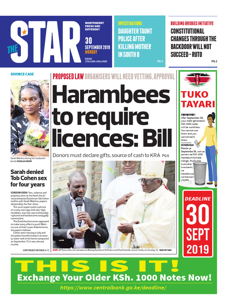 30th Sep Star Newspaper | PDF