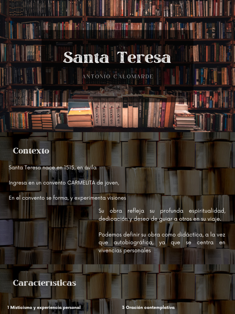 Antonio Calomarde Santa Teresa | PDF