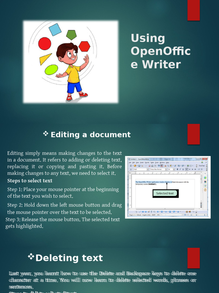 4.open Office Writter | PDF