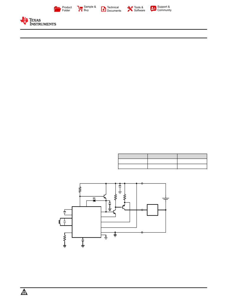 datasheet for inductive proximity sensor | PDF