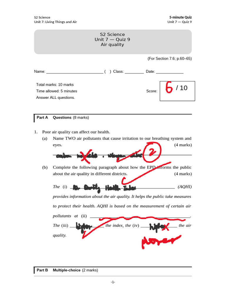 S.2 Science 7.6 - 複本 | PDF
