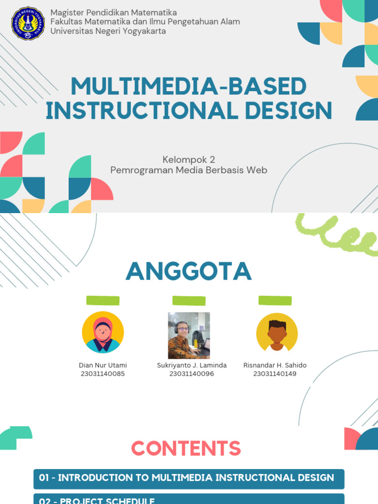 Kelompok 2 - Instructional Design - Pemrograman Media Berbasis Web | PDF