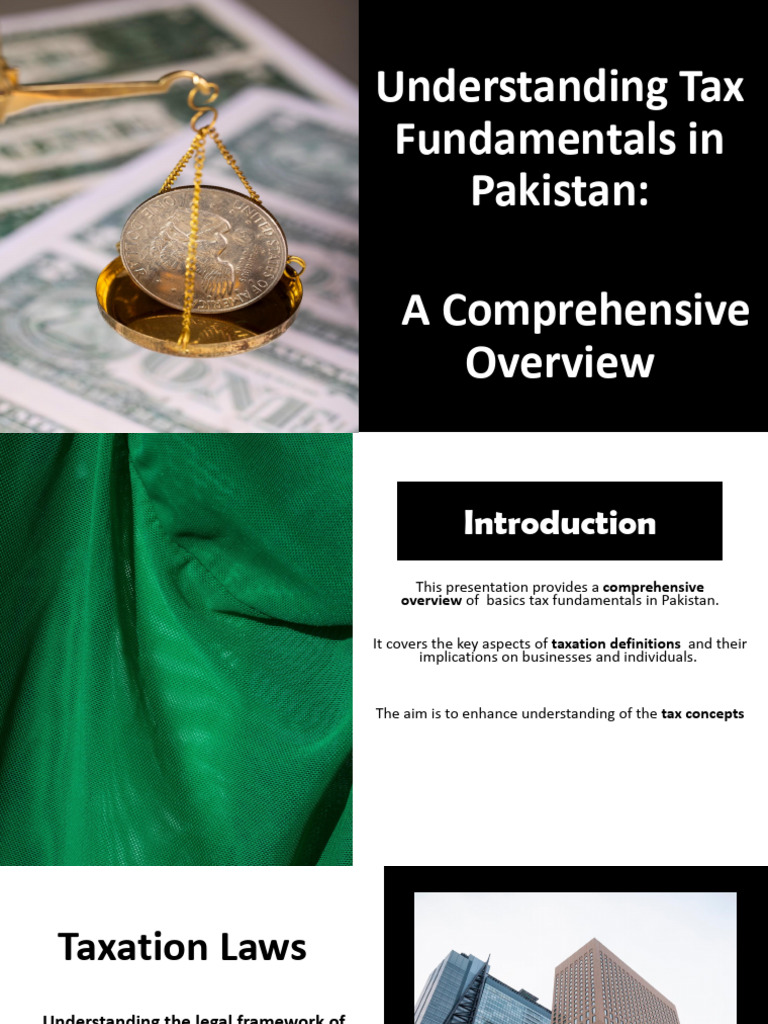 Presentation1 - Basic Tax Terms | PDF | Taxes | Business