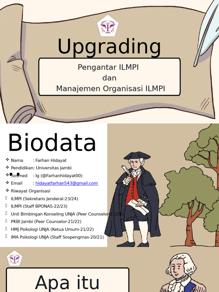 Pengenalan ILMPI & Manajemen Orgasasi - Upgrading ILMPI24 | PDF