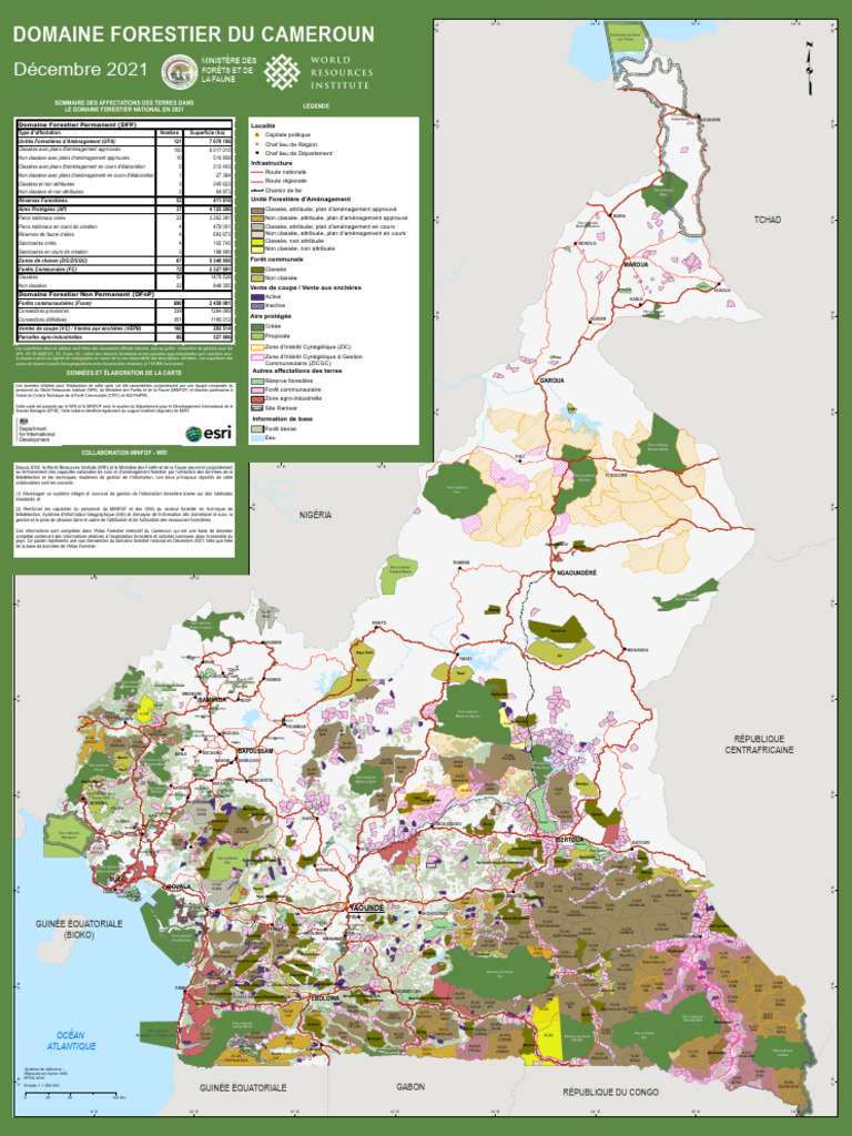 Carte-forestier-cmr-2021 | PDF