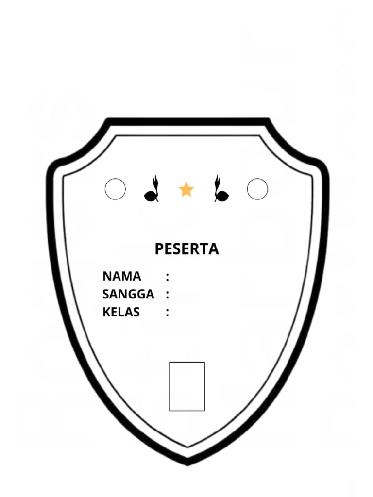 Id-Card Peserta Kemah Pta 2024 | PDF