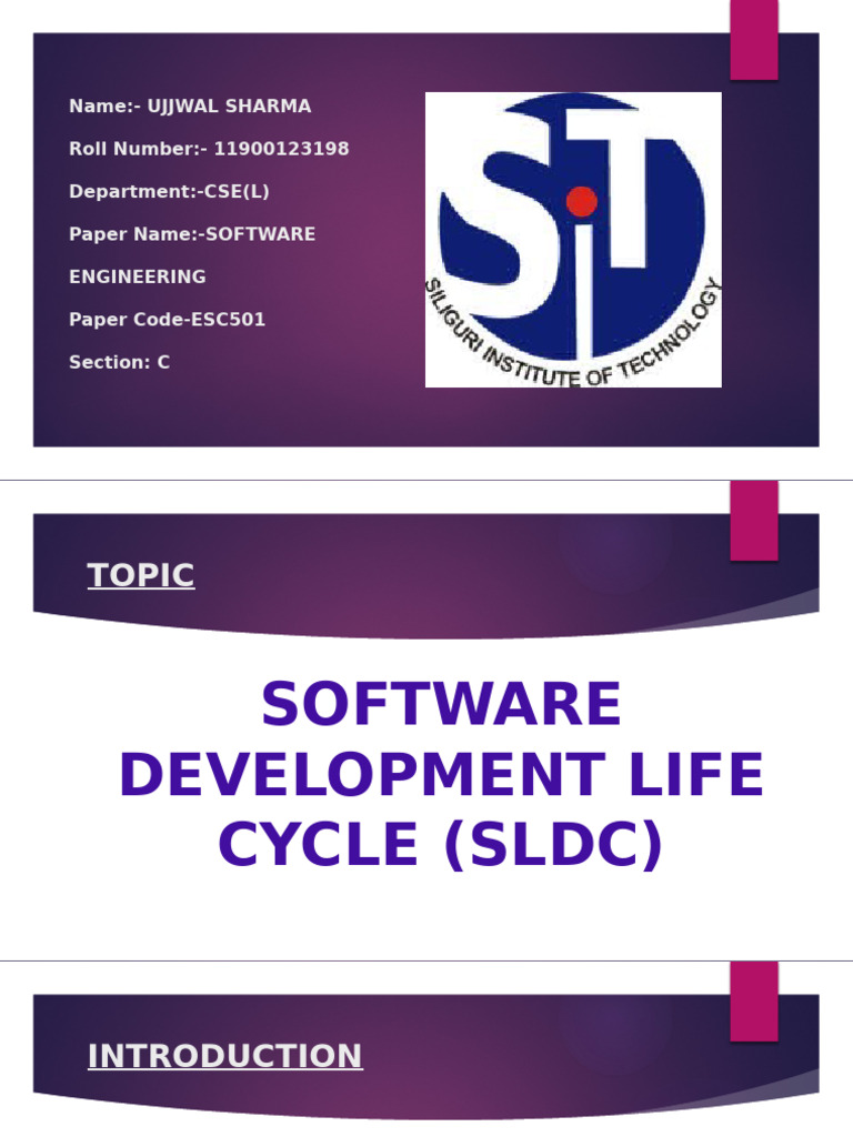 Presentation in AI Btech Cse | PDF | Software Testing | Software ...