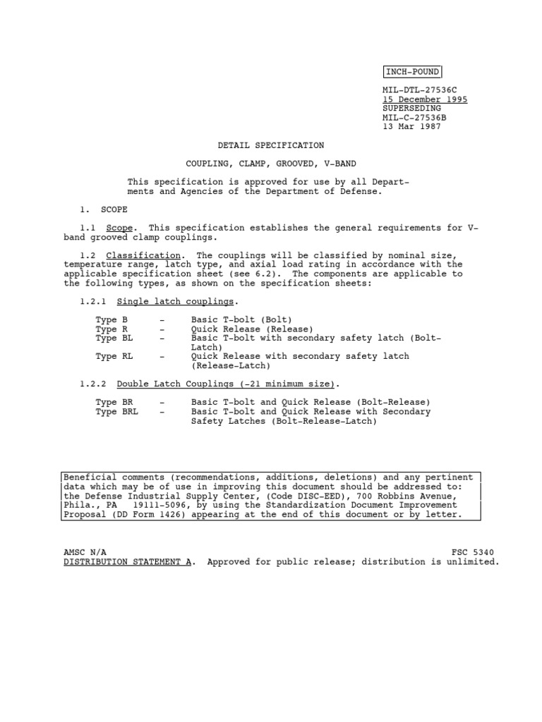 MIL-DTL-27536C | PDF