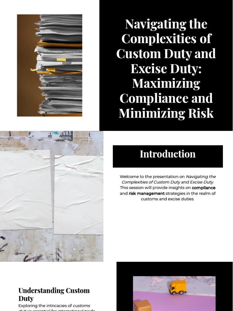 Presentation7 - Custom Duty | PDF
