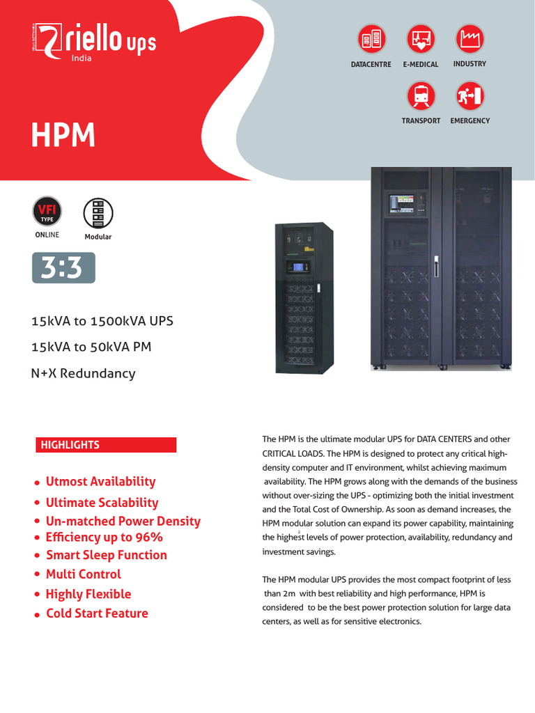 HPM (15-1500KVA) | PDF