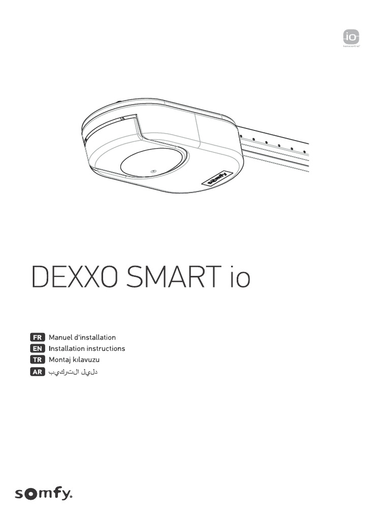 DEXXO SOMFY IO - Fiche technique | PDF