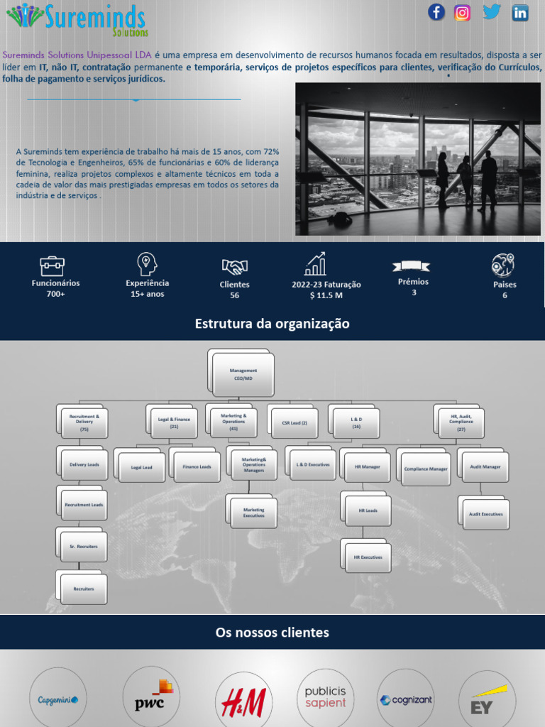 Sureminds Solutions Presentation Portugal 1 | PDF
