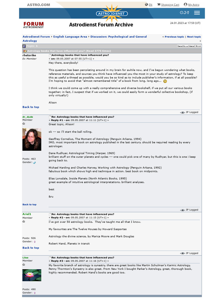 Astrodienst Forum Archive: Astrodienst Forum English Language Area ...