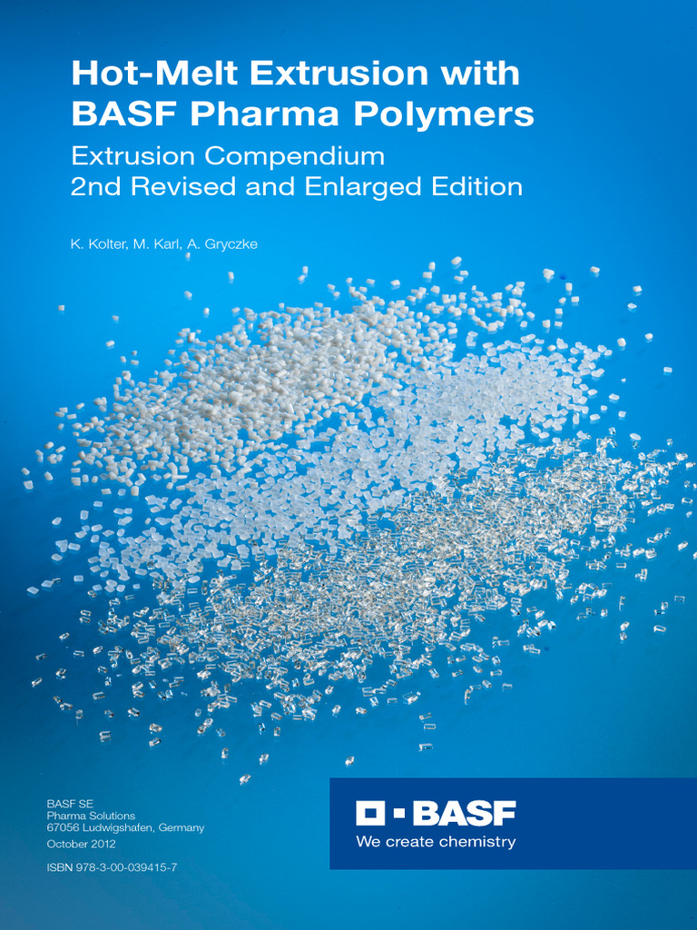 Digital BASF Ebook HotMeltExtrusion | PDF