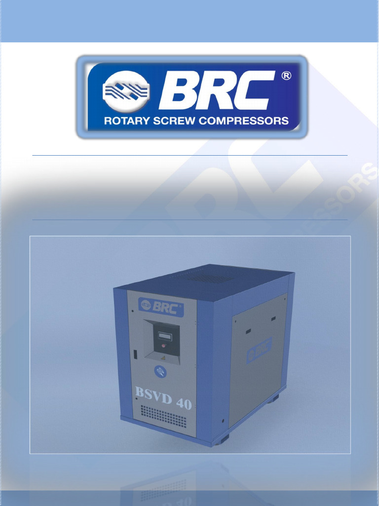 Air Compressor Manual | PDF