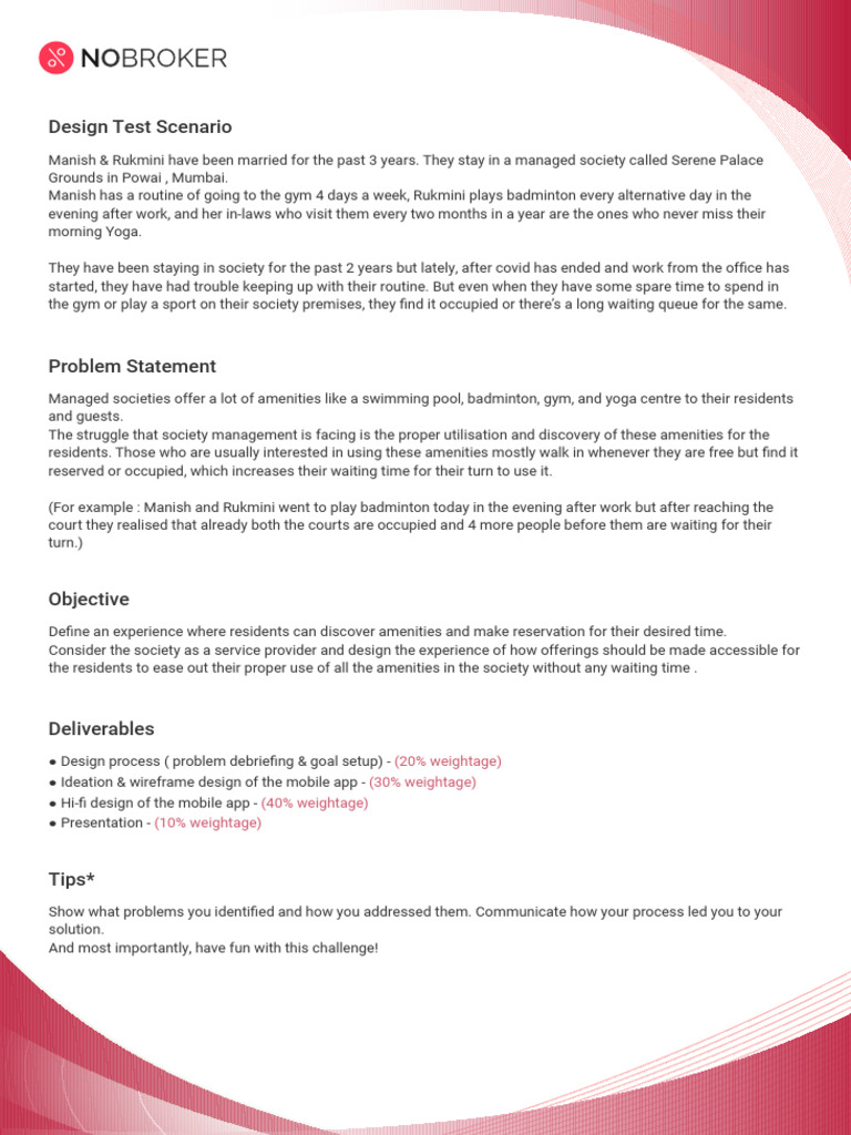 Design Assignment - NoBroker | PDF