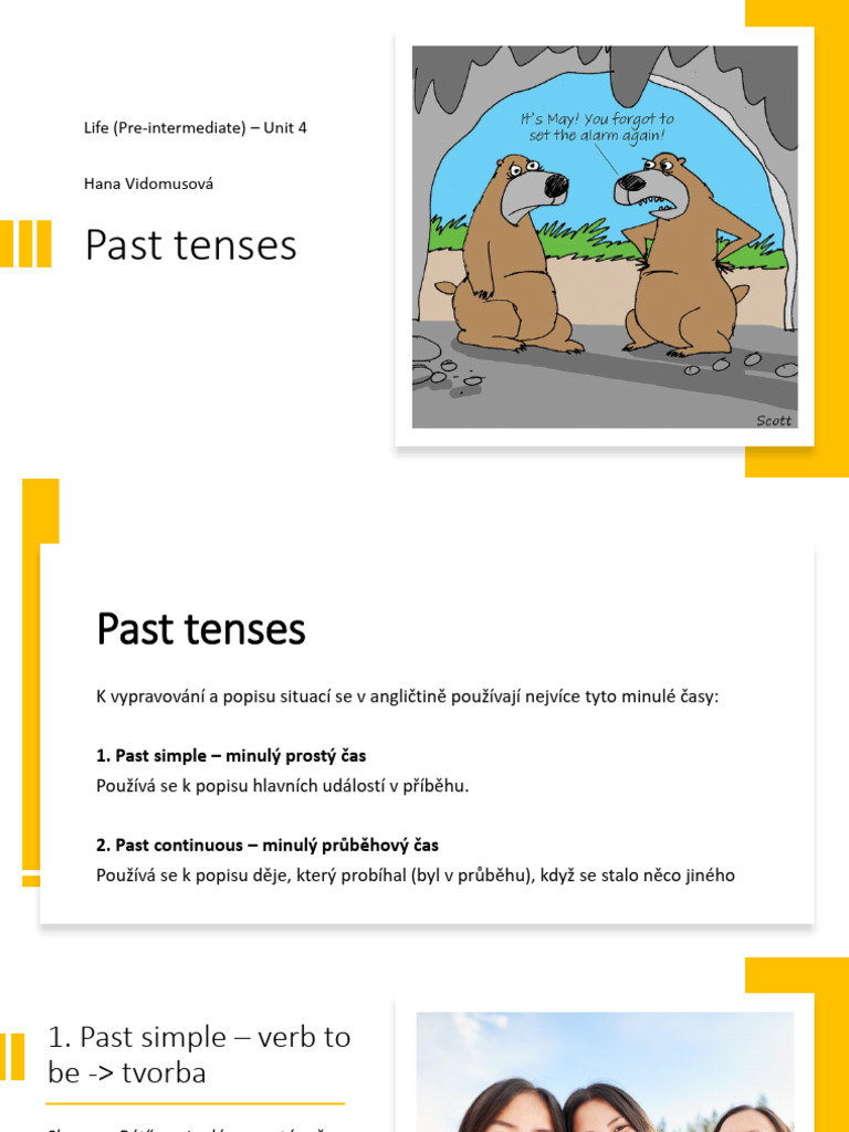 Unit 4 Grammar Past Simple Past Continuous | PDF