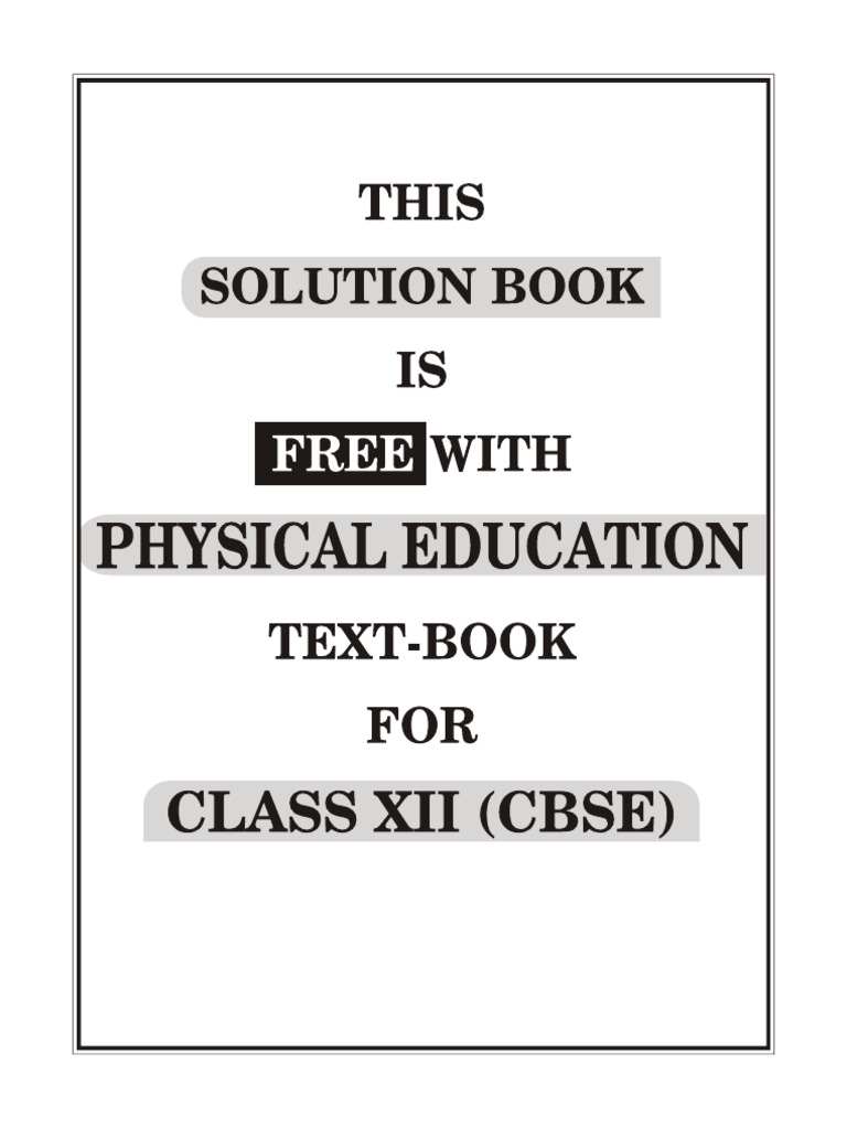 Answer Key 2023 (12 Class) | PDF