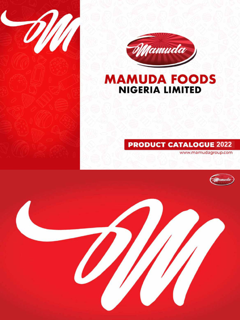 Mamuda Foods Product Catalogue 2022 s | PDF