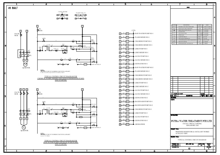 Control Circuit Diagram E3 | PDF