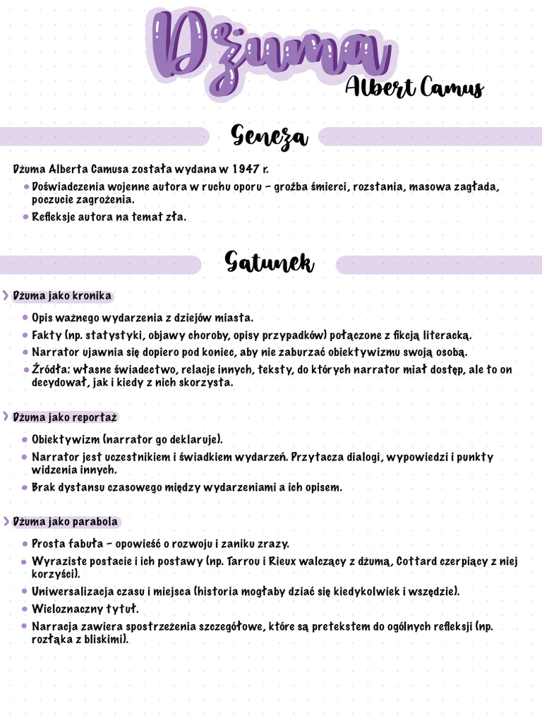 Dżuma | PDF