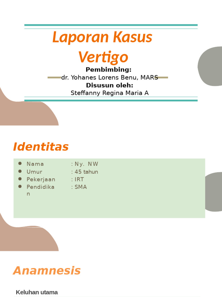 Lapsus BPPV Steffanny | PDF