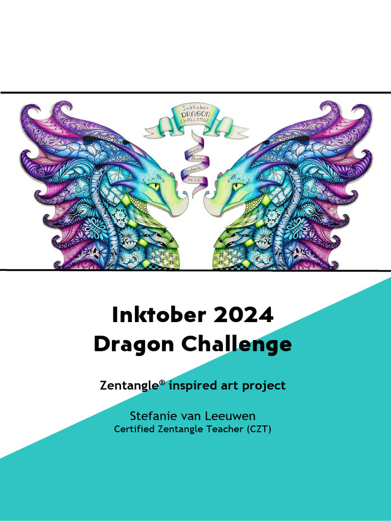 Ebook Inktober Dragon Challenge | PDF