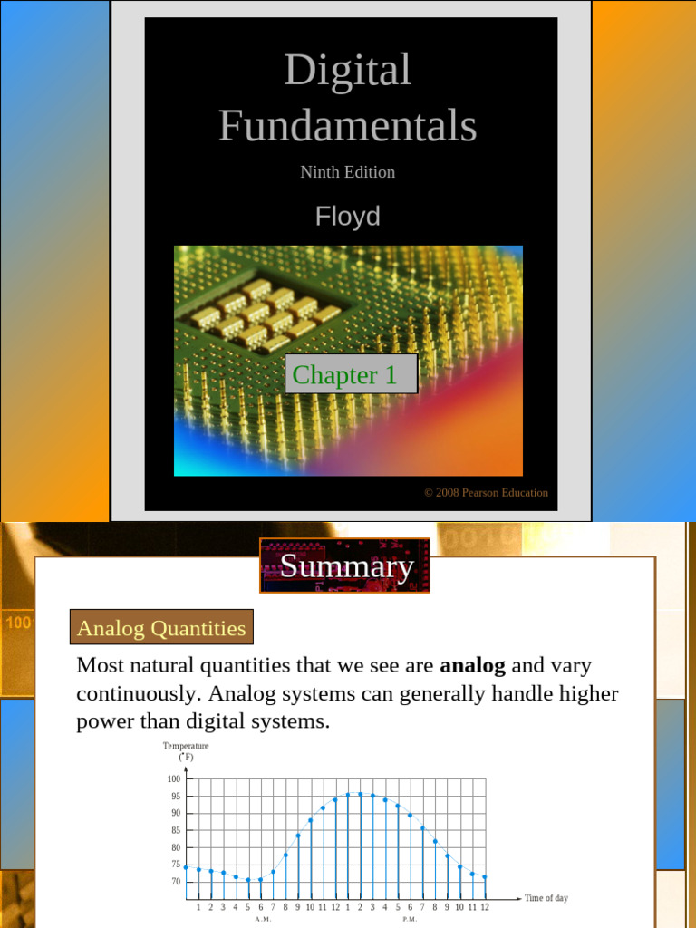 Lecture # 01 Chapter 01 | PDF | Amplifier | Digital Data