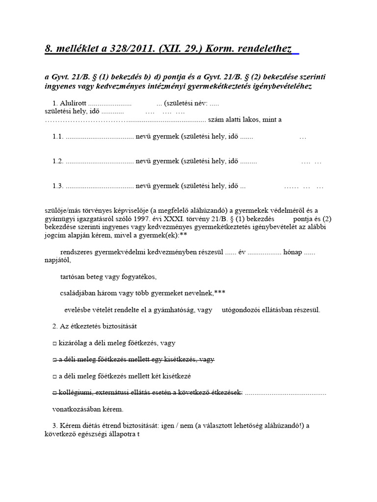 8 Melléklet | PDF