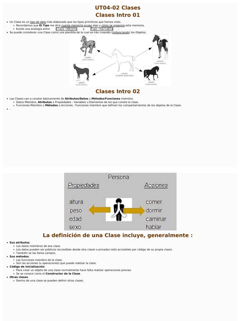 Ut04 02clases | PDF