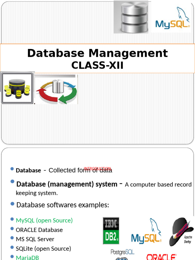 Database Management | PDF