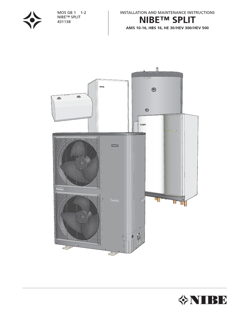 Nibe - HBS-16 - Installation and Maintenance Instructions | PDF