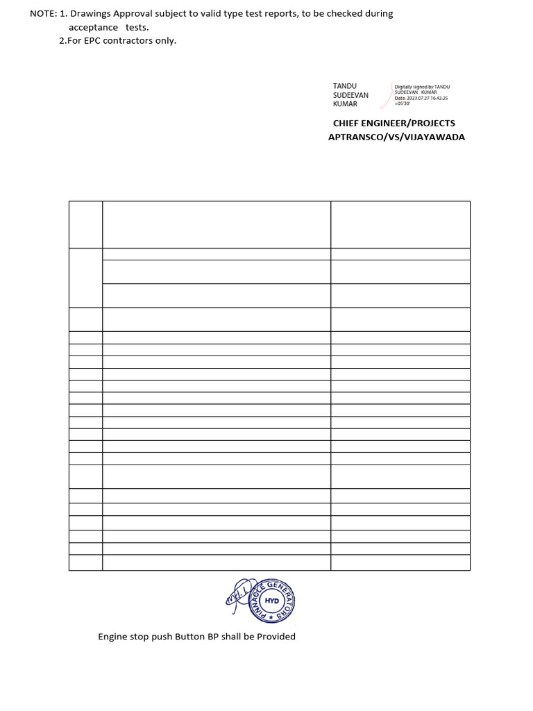 15kva DG Set Ms Pinnacle | PDF