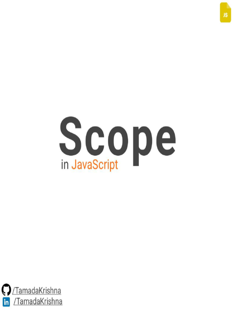 Different Types of Scope | PDF