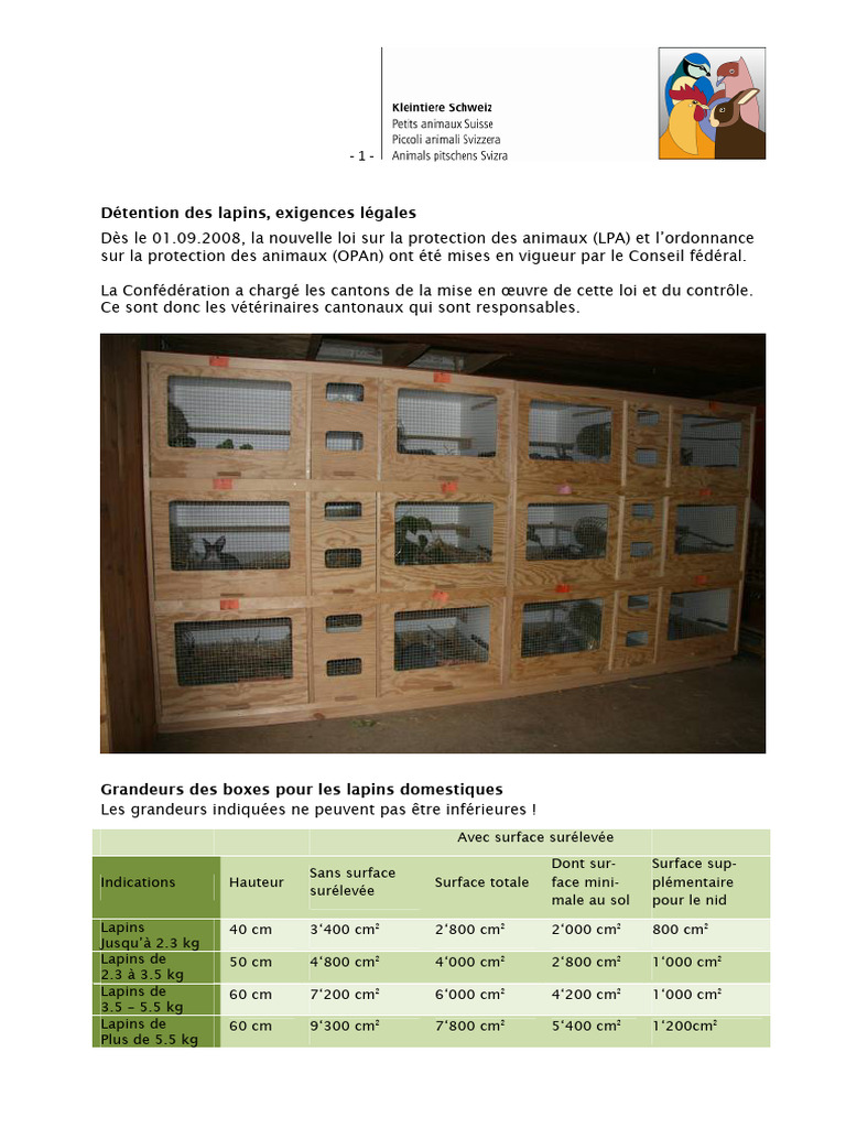 Aide Memoire Lapins | PDF