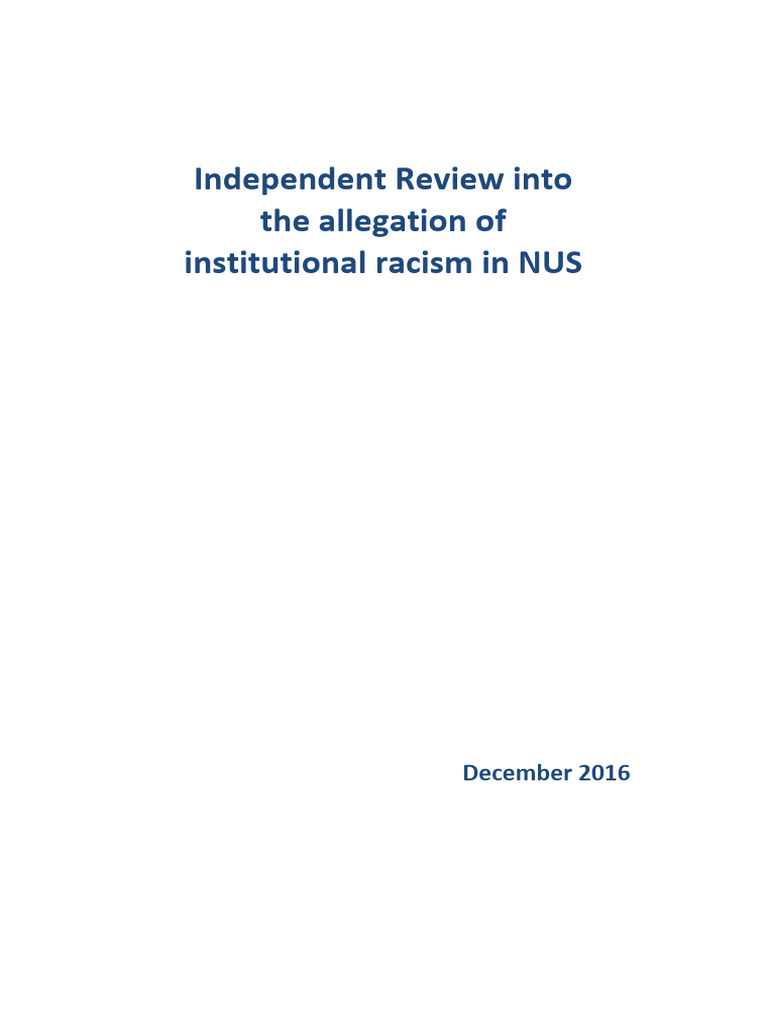 NUS IRR Report Final 15dec16 | PDF
