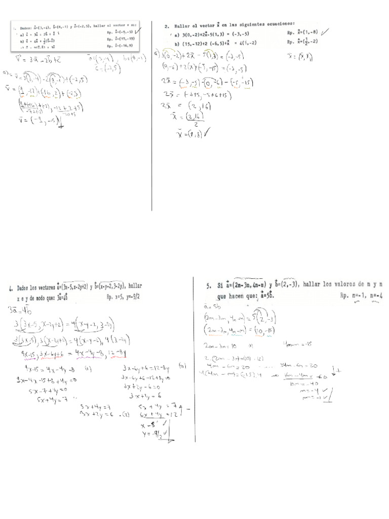 vectores mate 2 | PDF