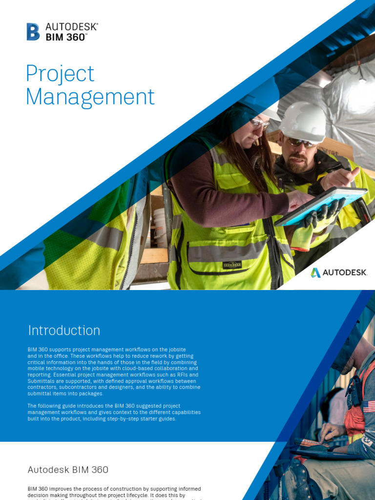 Bim 360 Project Management Guide | PDF