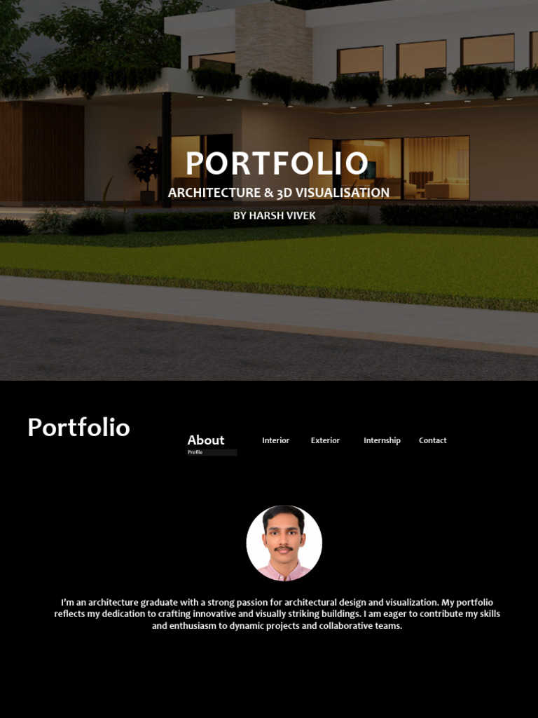 Architecture & 3D Visualisation Portfolio | PDF