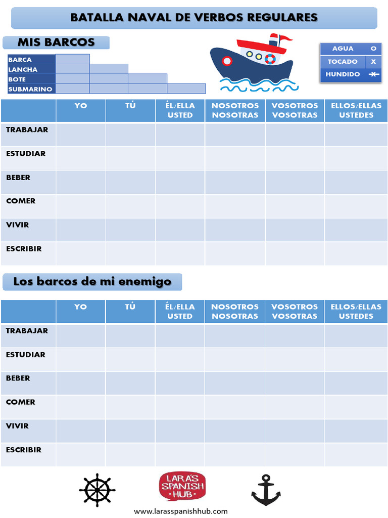 Batalla Naval Reg Irreg Reflexivos. 1 | PDF