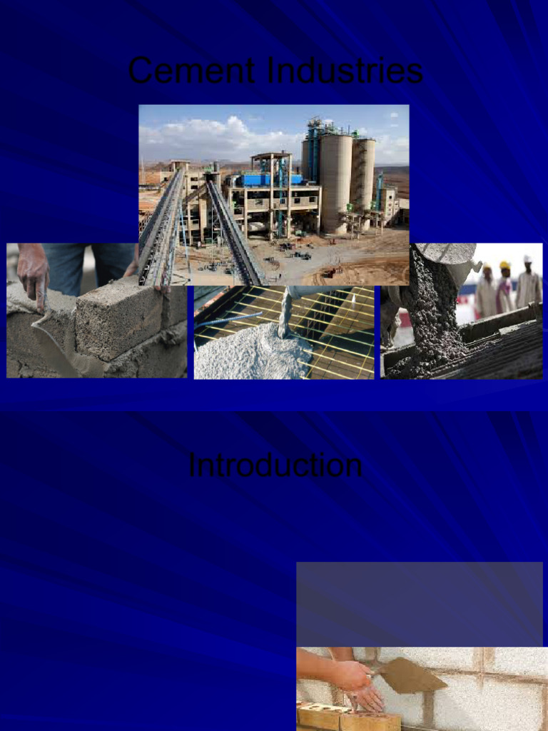 Cement Industry | PDF