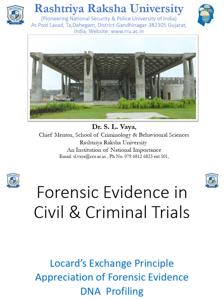 6.forensic Evidence in Civil & Criminal Trials | PDF