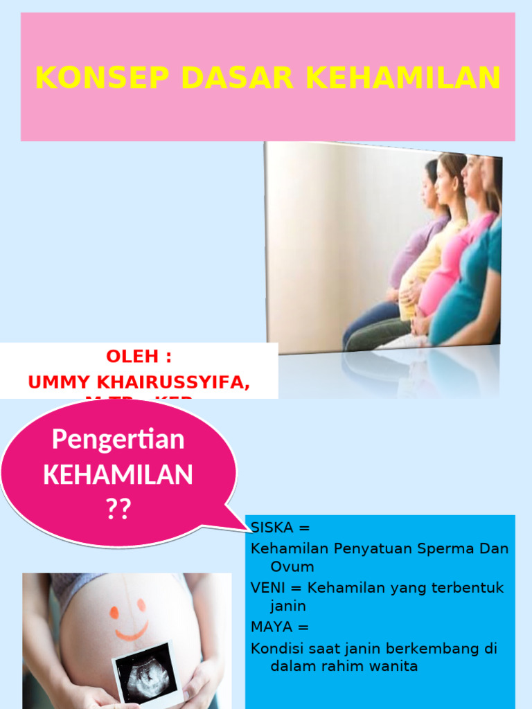 Bahan Ajar Asuhan Kehamilan-Konsep Dasar Kehamilan | PDF