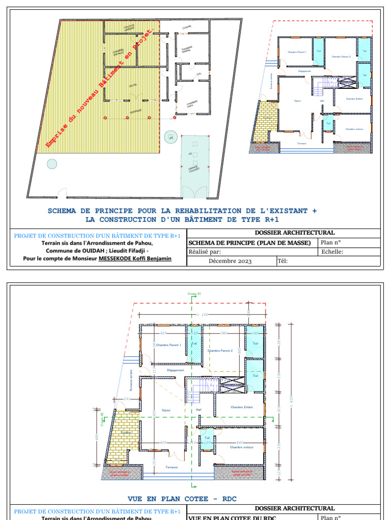 Vue en Plan - Benj | PDF