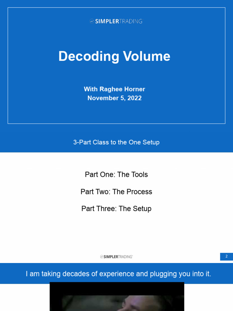 Volume Decoded Class Nov 5, 2022 | PDF