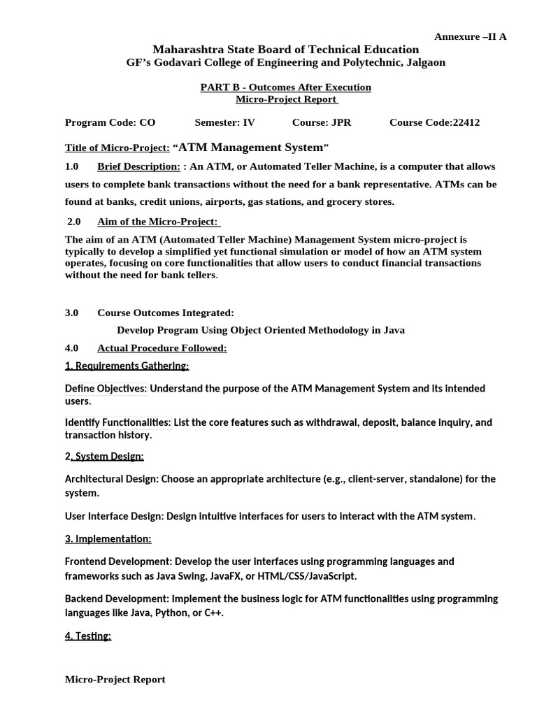 2 Part B - Annexure - IIA (JPR) | PDF